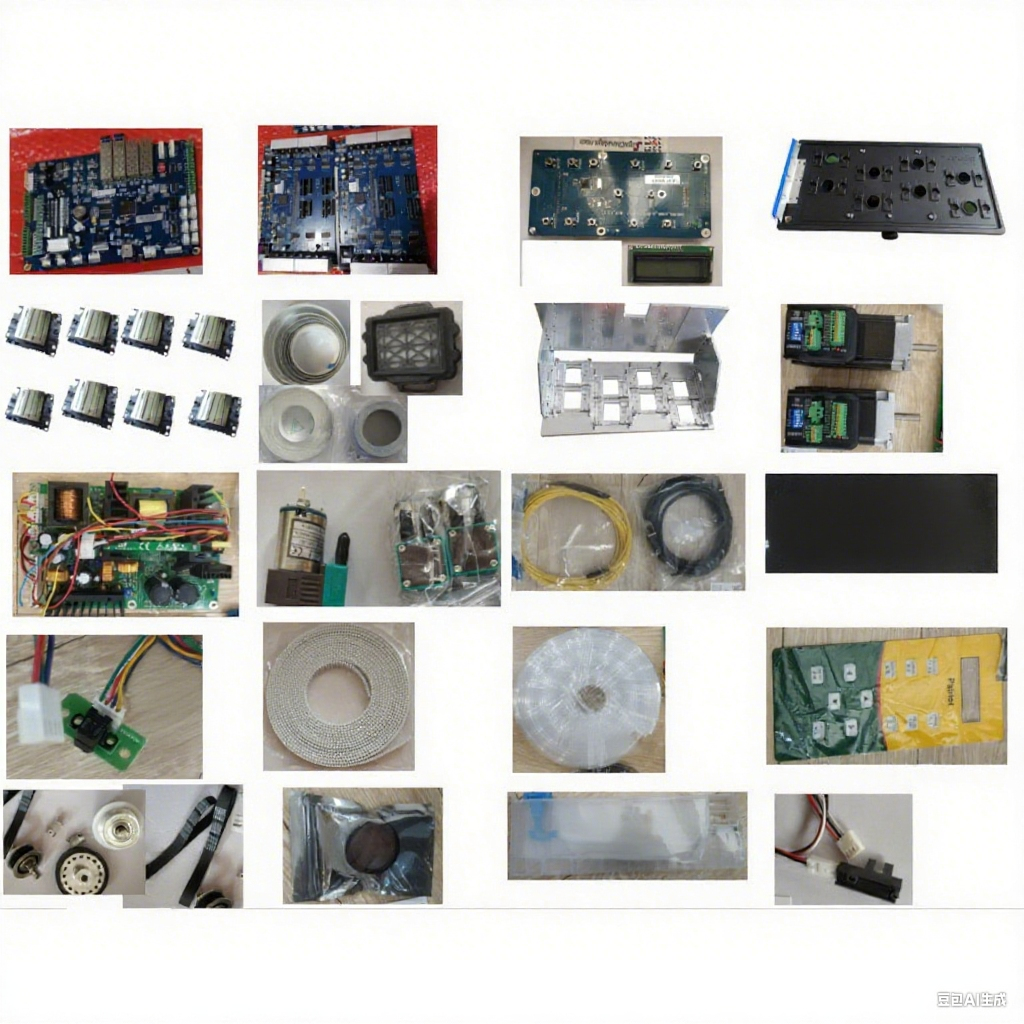 Kit i3200 for Upgrading Chinese Inkjet Printer with 8 i3200 printheads ...